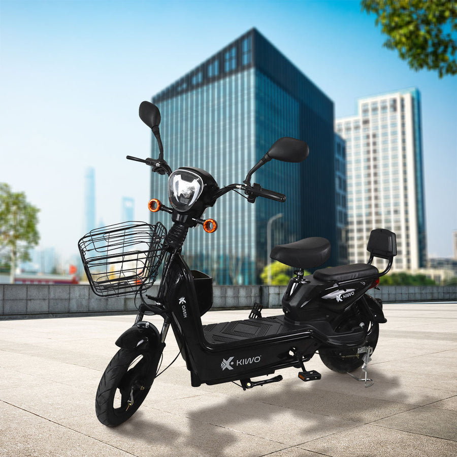 Bicicleta Eléctrica Negra Kiwo GY801 – Kiwomotos