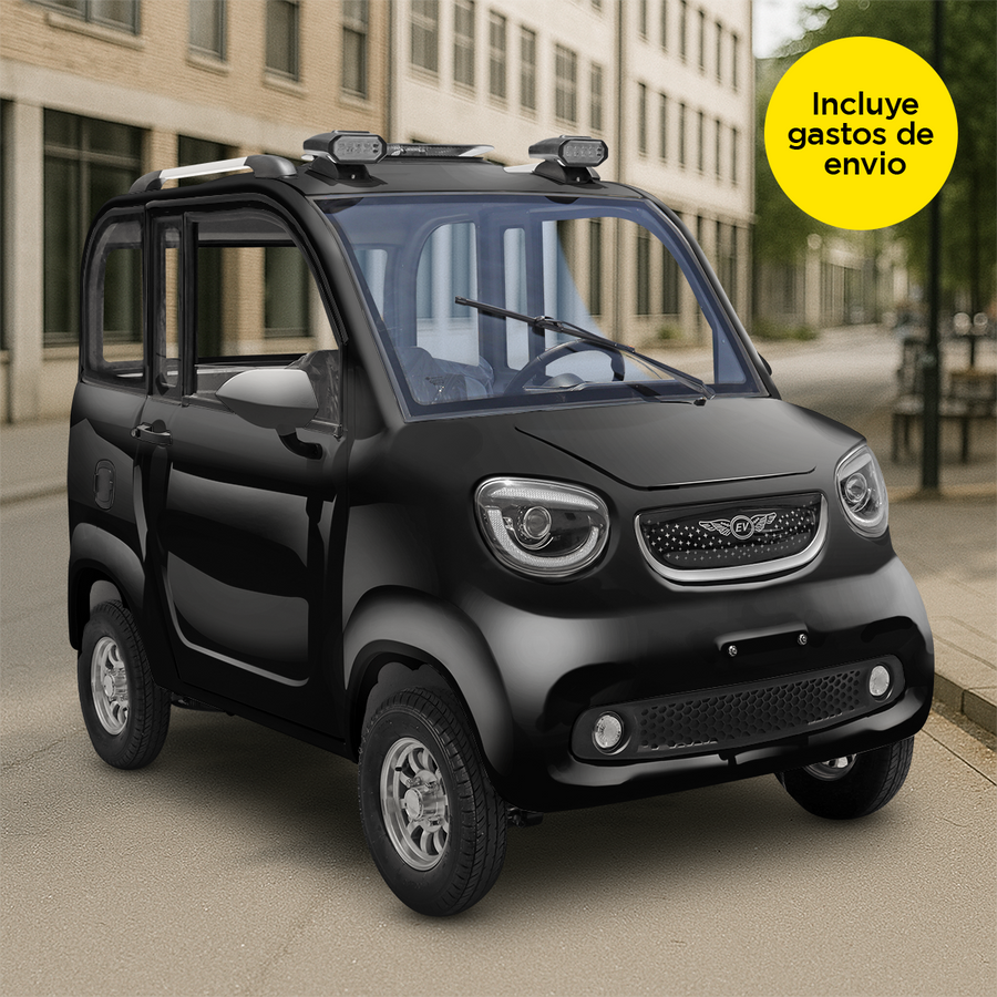 Vehículo Kiwo, E10, Color Negro – Kiwomotos