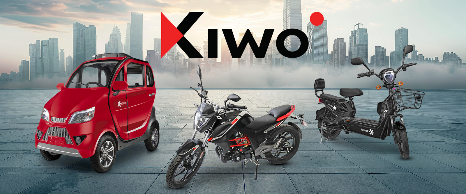 Bicicleta Eléctrica Negra Kiwo GY801 – Kiwomotos